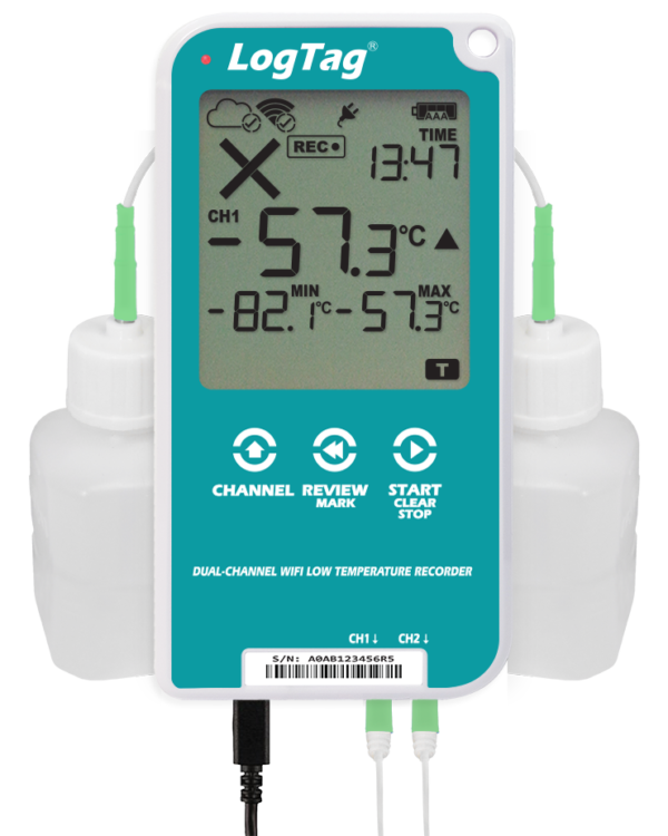 LogTag UTREL30-WiFi Low Temperature Vaccine Data Logger - Cloud9Consulting
